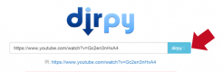 dirpyの使い方:高機能なYouTubeからmp3変換保存サイト